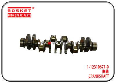 China Crankshaft 1-12310671-0 1123106710 for ISUZU 6SD1 FVR FVZ 100kg Net Weight for sale