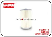 China ISUZU 6WF1 CXZ51K Oil Filter Element 1-13240241-0 1132402410 Aftermarket Replacement for sale