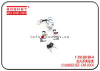 China ISUZU Car Lock Cylinder Set 1791381994 1-79138199-4 for 6HH1 6HK1 10PE1 6WF1 FVZ34 FVR for sale