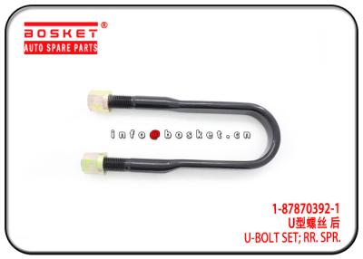 China ISUZU 10PE1 CXZ81 Rear Spring U-Bolt Set 1-87870392-1 1878703921 2.5kg Aftermarket for sale