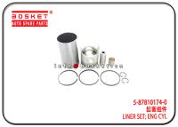 China ISUZU 5-87810174-0 5878101740 Engine Cylinder Liner Set for 4JA1T TFR54 for sale