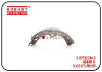 China ISUZU NKR 4HK1-T Rear Brake Shoe Kit 587832044 5-87832044-0 Aftermarket for sale