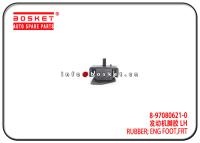 China Front Engine Foot Rubber 8970806210 587610188BVP for ISUZU NHR 0.75kg Aftermarket for sale