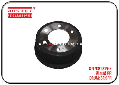 China ISUZU NPR Rear Brake Drum 8970812192 8-97081219-2 for 4HF1 4HK1 18kg for sale