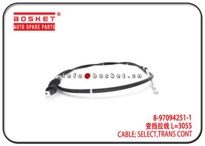 China Transmission Control Select Cable for Isuzu 4HF1 4HG1 NPR 8970942511 8972030620 for sale
