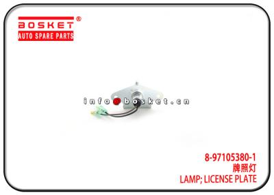 China ISUZU NKR NQR License Plate Lamp 8-97105380-1 8971053801 12V 0.11kg for sale