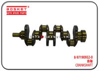 China ISUZU 4JH1 Crankshaft 8-97254611-1 8-97190932-0 for NPR NKR TFR 29kg for sale