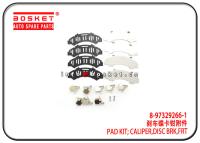 China ISUZU 4HG1 NKR Front Disc Brake Caliper Pad Kit 8973292661 897168633 8-97329266-1 for sale