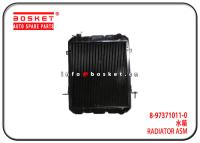 China ISUZU 4HG1 4HF1 NPR Radiator Assembly 8973710110 16.06KG Aftermarket for sale