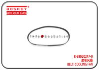 China ISUZU 4JK1 4JJ1 FVR FC Cooling Fan Belt 8980202470 187610107BVP 0.12kg for sale
