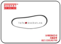 China ISUZU 4JH1 NPR 8980384230 Cooling Fan Belt 8-98038423-0 0.128kg for sale