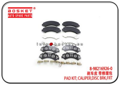 China ISUZU NPR Front Disc Brake Caliper Pad Kit 8982169260 8971686340 for sale