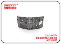 China ISUZU FVR34 VC46 Front Brake Shoe 3201250-117c 3201250117c OEM Replacement for sale