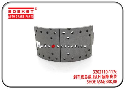China ISUZU FVR34 VC46 Rear Brake Shoe Assembly 3202110-117c 3202110117c for sale