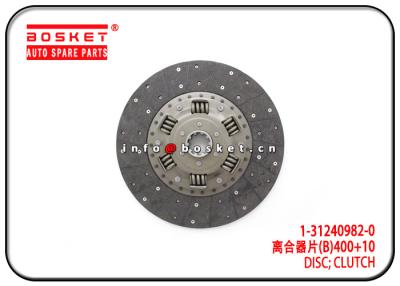 China ISUZU 6WF1 Clutch Disc 1-31240982-0 1312409820 for MJT7S CYZ 11kg for sale
