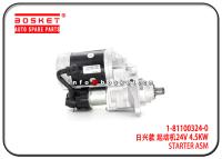 China Starter Assembly 1-81100324-0 1811003240 for ISUZU 6HK1 FRR FSR 8.44kg for sale
