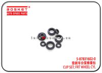 China ISUZU NKR55 4JB1 Front Wheel Cylinder Cup Set 5878316020 5-87831602-0 0.04kg for sale