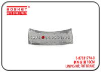 China ISUZU 5878317740 5878700280 Front Brake Lining Kit for 4HF1 K4459 NPR66 2.26kg for sale