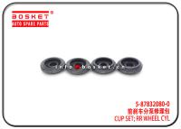 China ISUZU NPR Rear Wheel Cylinder Cup Set 5-87832080-0 5878320800 0.06kg Brake Parts for sale