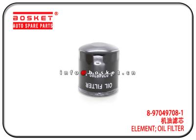 China Oil Filter Element for ISUZU 4JA1 TFR54 8970497081 587610009BVP 8-97049708-1 for sale