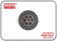 China ISUZU 8971381350 ISD142 Clutch Disc 8-97138135-0 for 6VD1 UCS25 2KG for sale