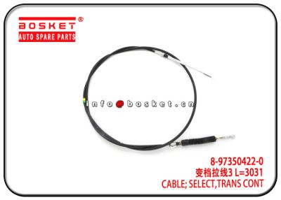 China ISUZU 4HF1 NPR MYY5T Transmission Control Select Cable 8-97350422-0 8973504220 for sale