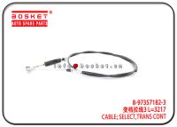 China ISUZU NPR 700P MZZ6U Transmission Control Select Cable 8973571823 1336711820 1.02kg for sale