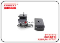 China ISUZU 4HG1 NPR Front Engine Foot Rubber 8-97387247-3 8973872473 for sale
