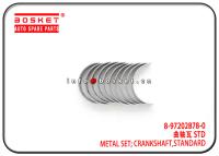 China ISUZU 4JJ1 4JB1 4JH1 4JG2 NKR NHR Standard Crankshaft Metal Set 8973879640 8972028780 for sale