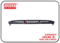 China ISUZU 4HK1 700P NPR Garnish Panel Assembly 8-97405265-0 8101541P301 2.54kg for sale