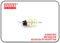 China Isuzu NPR NKR 700P Front Washer Tank Motor Assembly 8-97855139-0 8978551390 4HK1 for sale
