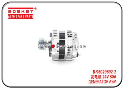 China ISUZU 4HK1T NKR NPR Generator Assembly 8-98029892-2 LR280-708B 8980298922 12V 9.06kg for sale