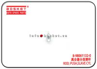 China ISUZU 4HF1 NPR Slave Cylinder Push Rod 8-98061132-0 8980611320 0.063kg for sale