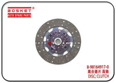 China Isuzu NPR 700P Clutch Disc 8-98164917-0 8981649170 587610092BVP 3.45kg for sale