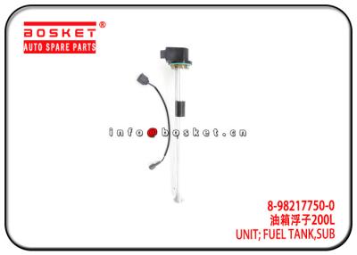 China ISUZU 10PE1 CXZ81K Sub Fuel Tank Unit 8-98217750-0 8982177500 0.364KG for sale