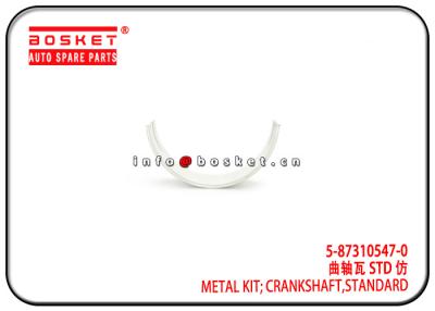 China ISUZU 4HF1 NKR Standard Crankshaft Metal Kit M801H STD 5-87310547-0 5873105470 for sale