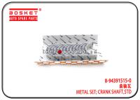 China ISUZU 6HE1 6HH1 6HK1 Standard Crank Shaft Metal Set M4000K1 8-94391515-0 8943915150 for sale
