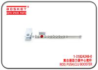China ISUZU 6HK1 FVR34 Clutch Booster Push Rod 1-31824248-0 1318242480 0.14kg for sale