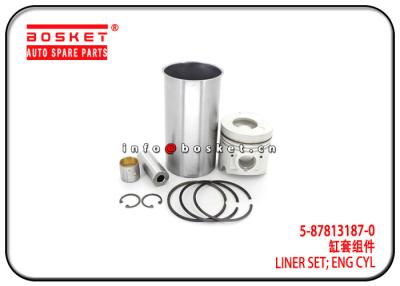 China ISUZU 4JB1 NKR55 Engine Cylinder Liner Set 5-87813187-0 5878131870 for sale