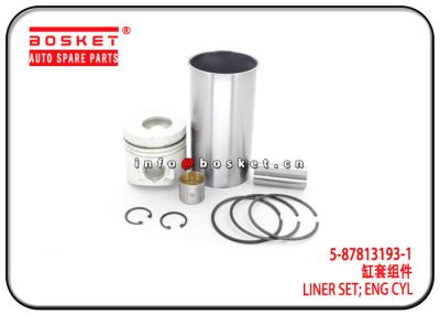 China ISUZU 4JB1T Engine Cylinder Liner Set 5-87813193-1 5878131931 for 100P NKR 2KG for sale