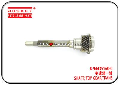China ISUZU 8-94435160-0 8944351600 Transmission Top Gear Shaft for 4ZD1 TFR16 1.291kg for sale