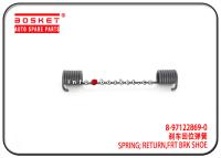China Isuzu 8971228690 8-97122869-0 Front Brake Shoe Return Spring for 4HK1 700P 6.25kg for sale