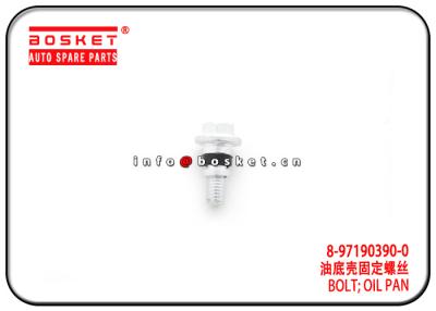 China ISUZU 8-97190390-0 8971903900 Oil Pan Bolt for 4HF1 4HG1 NPR 0.02kg for sale
