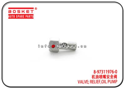China ISUZU 4JB1T NKR55 Oil Pump Relief Valve 8-97311976-0 8973119760 0.086kg for sale