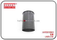 China ISUZU 4HG1 NKR NPR Cylinder Block Liner 8-97351558-0 8-98014048-0 for sale