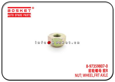 China ISUZU 4HE1TC NKR NPR Front Axle Wheel Nut 8-97359807-0 8973598070 for sale