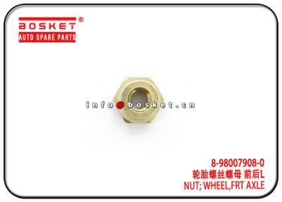 China ISUZU 4HG1 NPR71 Front Axle Wheel Nut 8-98007908-0 8980079080 0.17kg for sale