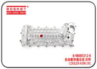 China ISUZU 4HK1 NPR75 Oil Cooler Assembly 8-98085312-0 8980853120 3.45kg for sale