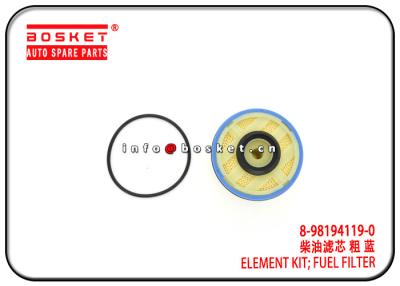 China ISUZU 4KH1 NKR77 Fuel Filter Element Kit 8-98194119-0 8981941190 for sale