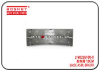 China Isuzu 4HE1 ELF400 NPR Rear Brake Shoe Assembly 2-90226100-0 2902261000 for sale